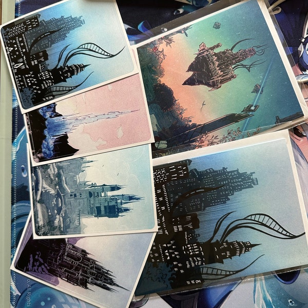 Final Fantasy XIV FFXIV Sticker - Azem Crystal Summoning Circle Decal ...