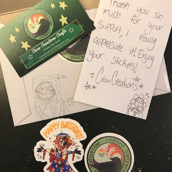 Happy Birthday! - FNAF SB Ruin Eclipse Vinyl Sticker - Etsy