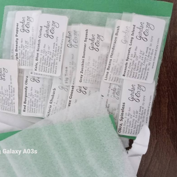 Okra Seeds - Organic, Heirloom, Open Pollinated, Non GMO - Grow Indoors ...