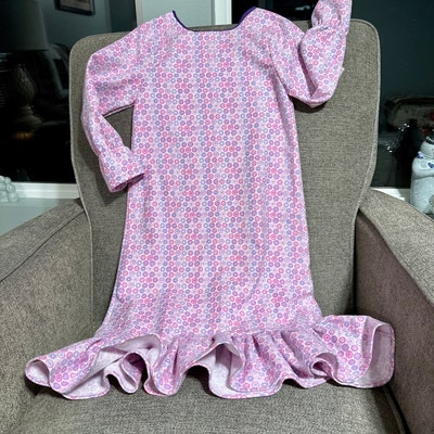 Girls Nightgown Sewing Pattern, Long Nightgown Sewing Pattern, Baby ...