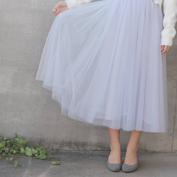 Mixture Color Three Layer Beautiful Tulle Skirt, Summer Party Wedding ...