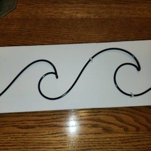 Ocean Waves Wire Art Single Line Wire Art Waves Wall Art - Etsy