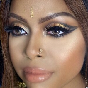 Half Moon Bindis Forehead Stickerschhand Bindis Stickershalf - Etsy