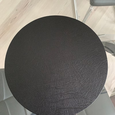 Set of 4 Elementry Purple Leatherboard Round Placemats and 4 - Etsy