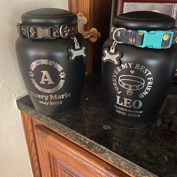 Personalized Urns for Human Ashes, Laser Engraved Aluminum Urn for ...