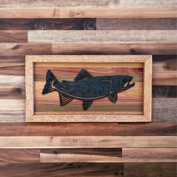 Trout Fish DXF Cut File for CNC Plasma - Instant Download - Etsy