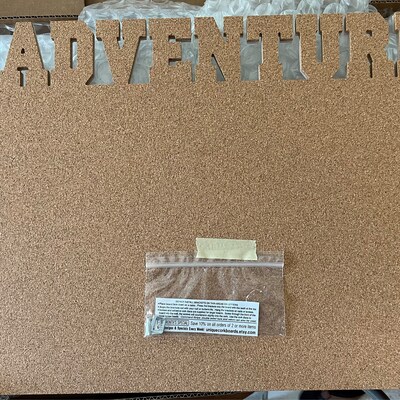 Personalized Cork Board With Name, Cork Board Letters, Personalized ...