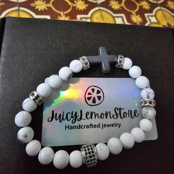 Triple Protection St. Benedict Bracelet, Tiger Eye, Onyx, Hematite ...