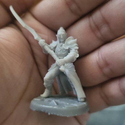 Valkyrie Pinup 32 or 28mm Sci-fi Miniature Dungeons and Dragons Dnd ...