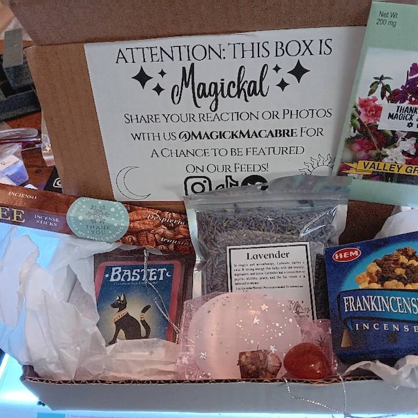 God & Goddess Custom Curated Box- Choose Your Deity | Intuitive Altar ...