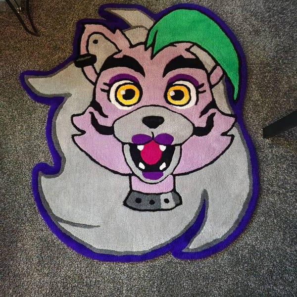 FNAF Roxanne Wolf - LED Neon Sign, Custom Neon, Neon Light - Etsy