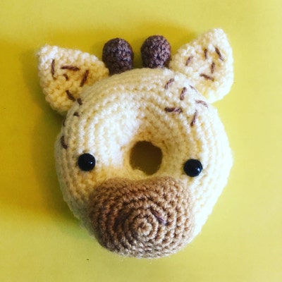 CROCHET PATTERN Doughnut Buddy Giraffe PDF Crochet Pattern - Etsy