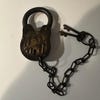 Leavenworth Federal Prison Cast Iron Working Lock & Keys With Antique ...