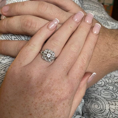 Vintage Retro Napoleon III Sovereign Ring, 18kt Yellow Gold Circa 1950 ...