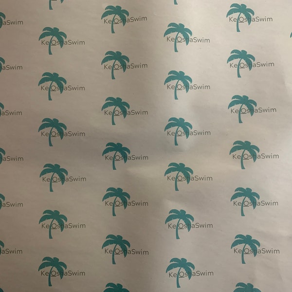 Custom Tissue Paper, Branded Tissue Paper, Full Color Tissue Paper ...