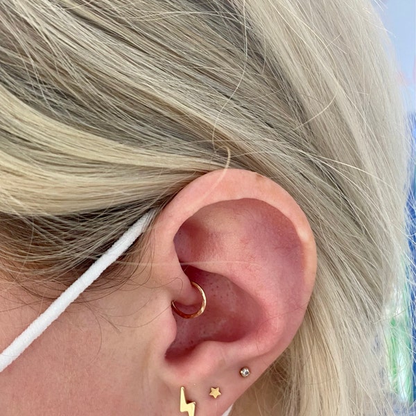 Daith Earrings, Daith Jewellery, Daith Piercing, Daith Hoop, Daith ...