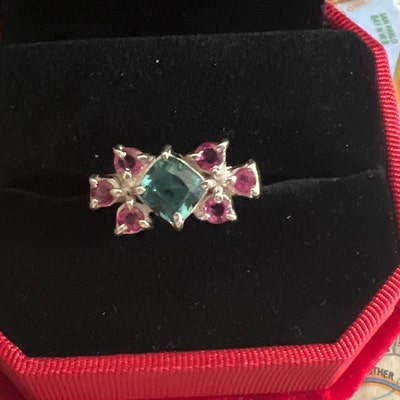 Aquamarine Rosecut - Etsy