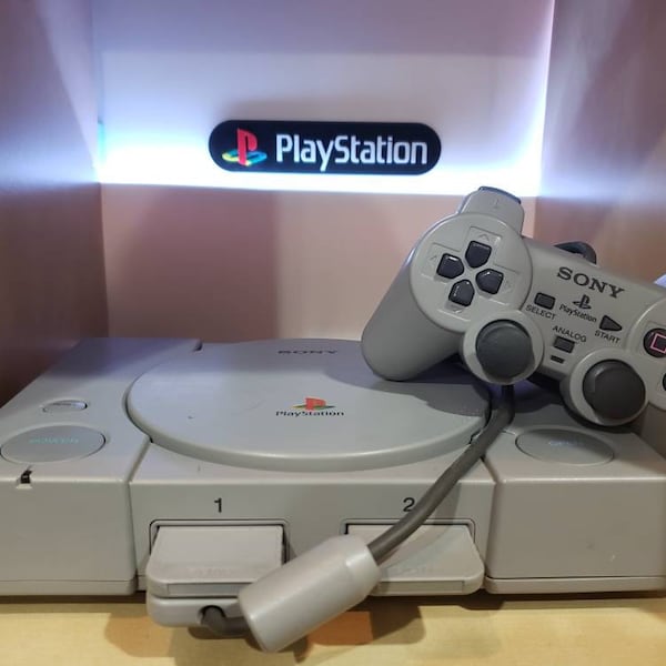 Sony Playstation 3D Fridge Magnet/shelf Display - Retro Video Games PS1 ...