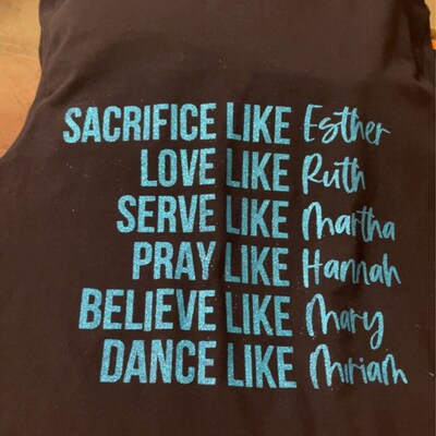 Sacrifice Like Esther Svgwait Like Sarah Svgwomen of the Bible Svgjesus ...