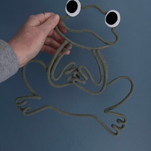 Knitted Wire Words / Names / Quotes Knitted Name Sign, Rope Word - Etsy