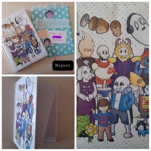 Undertale Character Notebook - Etsy UK