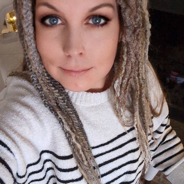 Hair Wrap Extension, Fairy Lock Dread Wrap - Etsy