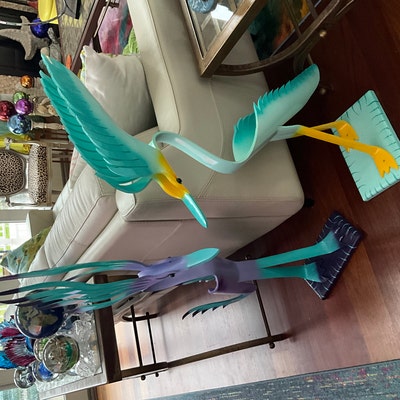 I Feel so Blue Pelican With Feet Spikes - Etsy