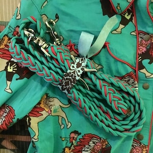 Retro Turquoise Halter and Lead Rope - Etsy