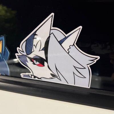 Loona Peeper Laptop Sticker Helluva Boss Peeker Waterproof Decal Loona ...