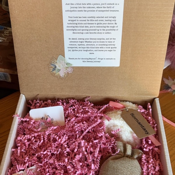 Blind Date With a Book Box Gifts for Book Lovers Personalized Book Gift ...