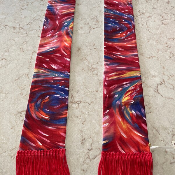 Clergy Stole for Creation Copper Forest Clergy Green Stole - Etsy