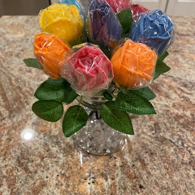 Daisy Chocolate Lollipops/spring Flowers Lollipop/daisy Lollipops ...