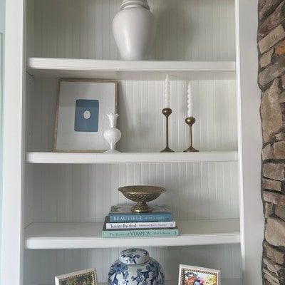 16x20 Powder Blue Framed Intaglios matted to 5x5/bottom Weighted - Etsy
