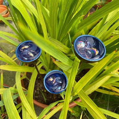 Bee Waterer, Bee Water Stations, Set of Three Cups Garden Sculpture - Etsy