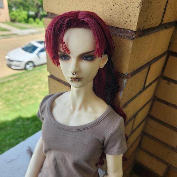 Bjd Doll Styled Wigs 1/3 Bjd Wig 8-9'' for Sd/dd/soom Doll or Bjd Uncle ...