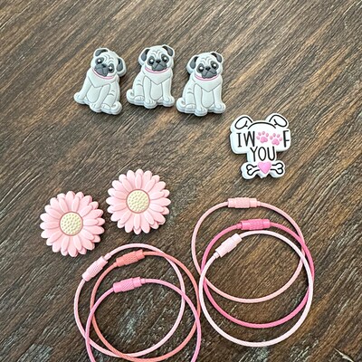 Glamorous Beadable Pen Kit, Flower DIY Craft PLASTIC Pen Kit, Beadable ...