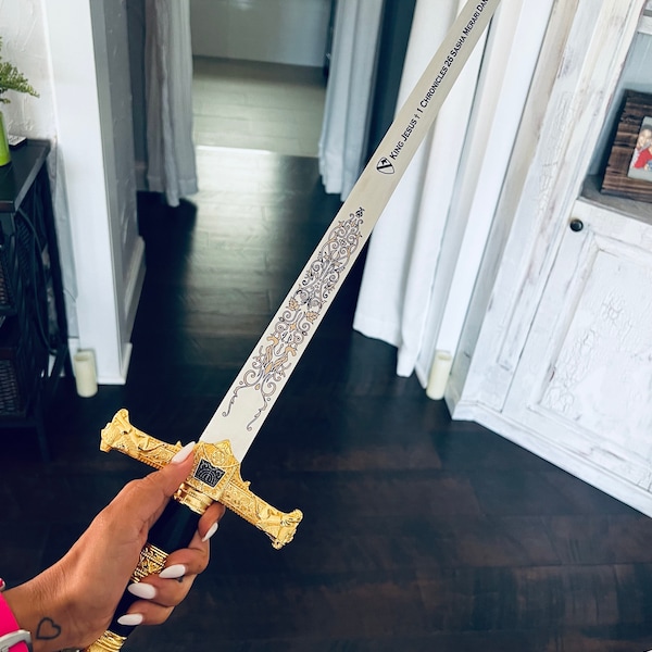 Personalized King David Sword: Engraved Ceremonial Sword - up to 65 ...