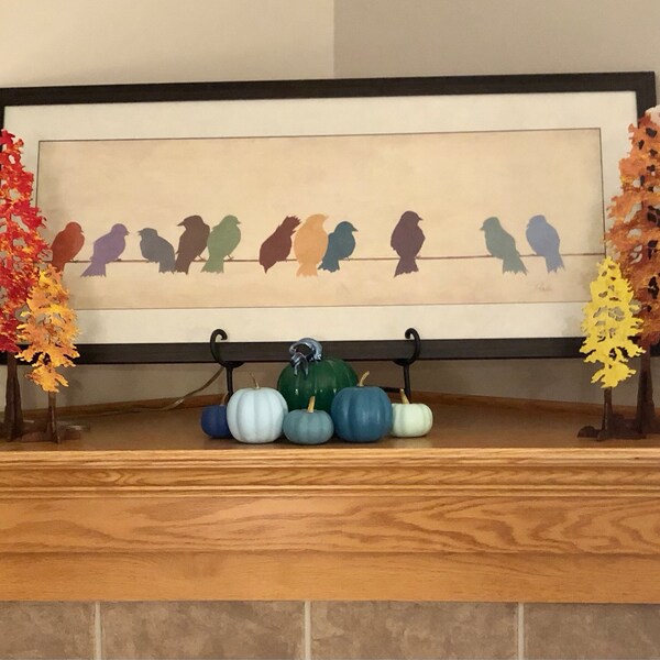 Decorative Freestanding Wood Trees in Various Sizes - Hand-painted ...