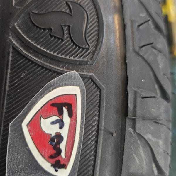 Tire Lettering Permanent Can-am Raised Tyre Sticker Fits RYKER SPYDER ...