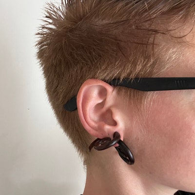 Tribal Wood Spiral Ear Expanders / Stretchers - Etsy