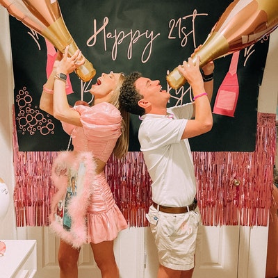 PRINT AT HOME: Pink Whitney Custom Sticker Label Digital - Etsy