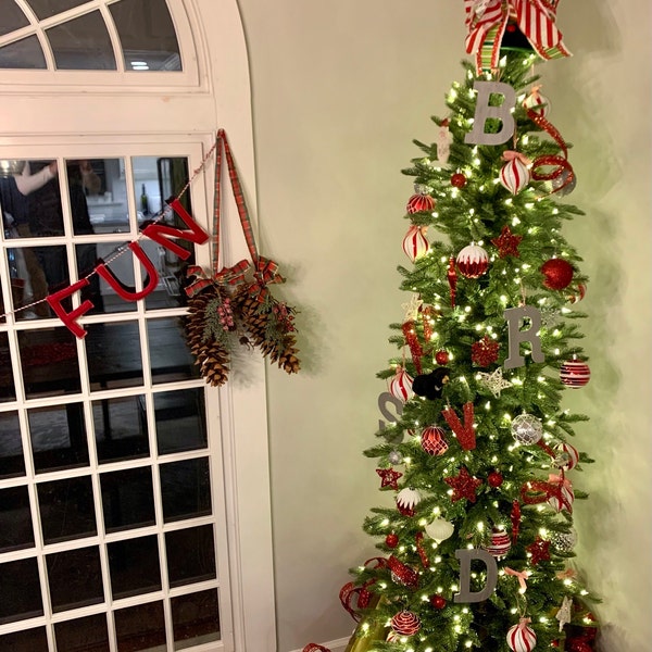 Whimsical Christmas Tree Topper, Elf Hat, Tree Topper, Grinch Themed ...