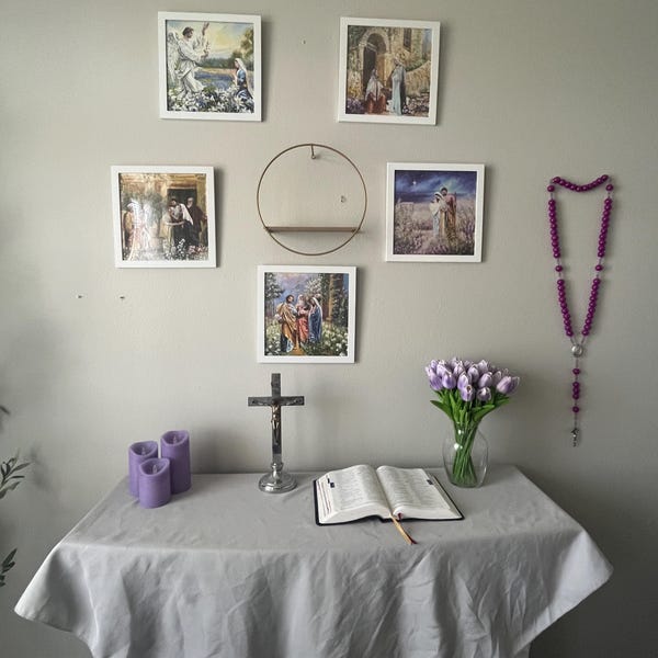 Catholic Art Wall, Jesus Painting, Catholic Art Prints, Abstract ...