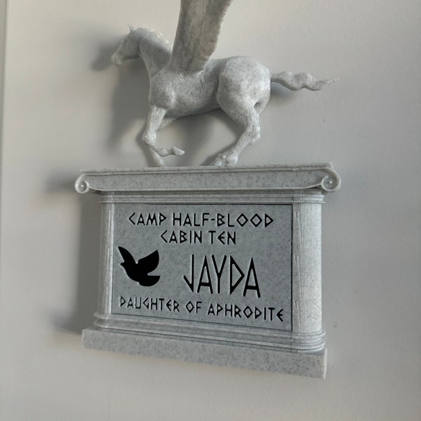 Camp Half Blood Personalized Bedroom Door Sign, Percy Jackson Inspired ...