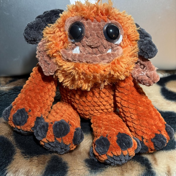 Ludo Mod Crochet Pattern: Amigurumi Monster (digital Download) - Etsy