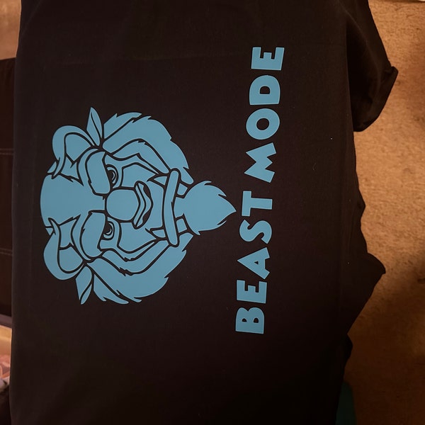 Beast Mode SVG Beauty and Beast SVG Digital File Silhouette Cricut ...