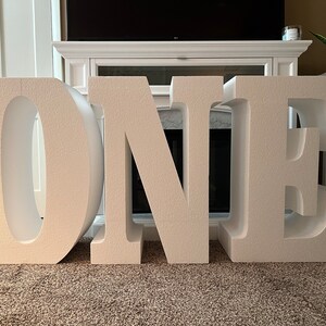 30 Tall Large LOVE Table Base Foam Letters - Etsy