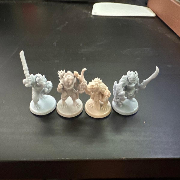 Dnd Essential Monster Mini Pack 2 - 22 Miniatures! - EC3D, Pathfinder ...