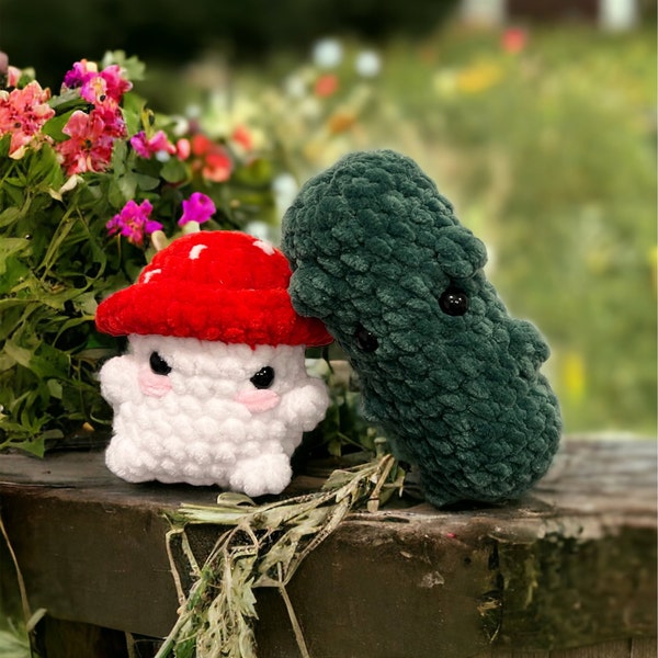 DIGITAL PDF Pattern ONLY: Chonky Crochet Mushie Boi Gang - Etsy