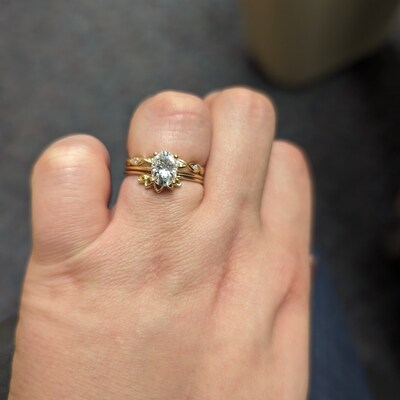 1.50ct Maddy 8x6mm 14kt Rose Gold Forever One Moissanite Diamonds ...